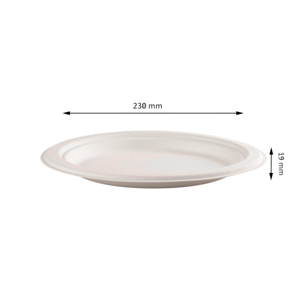 9" Round Plate - Redwing Bioware